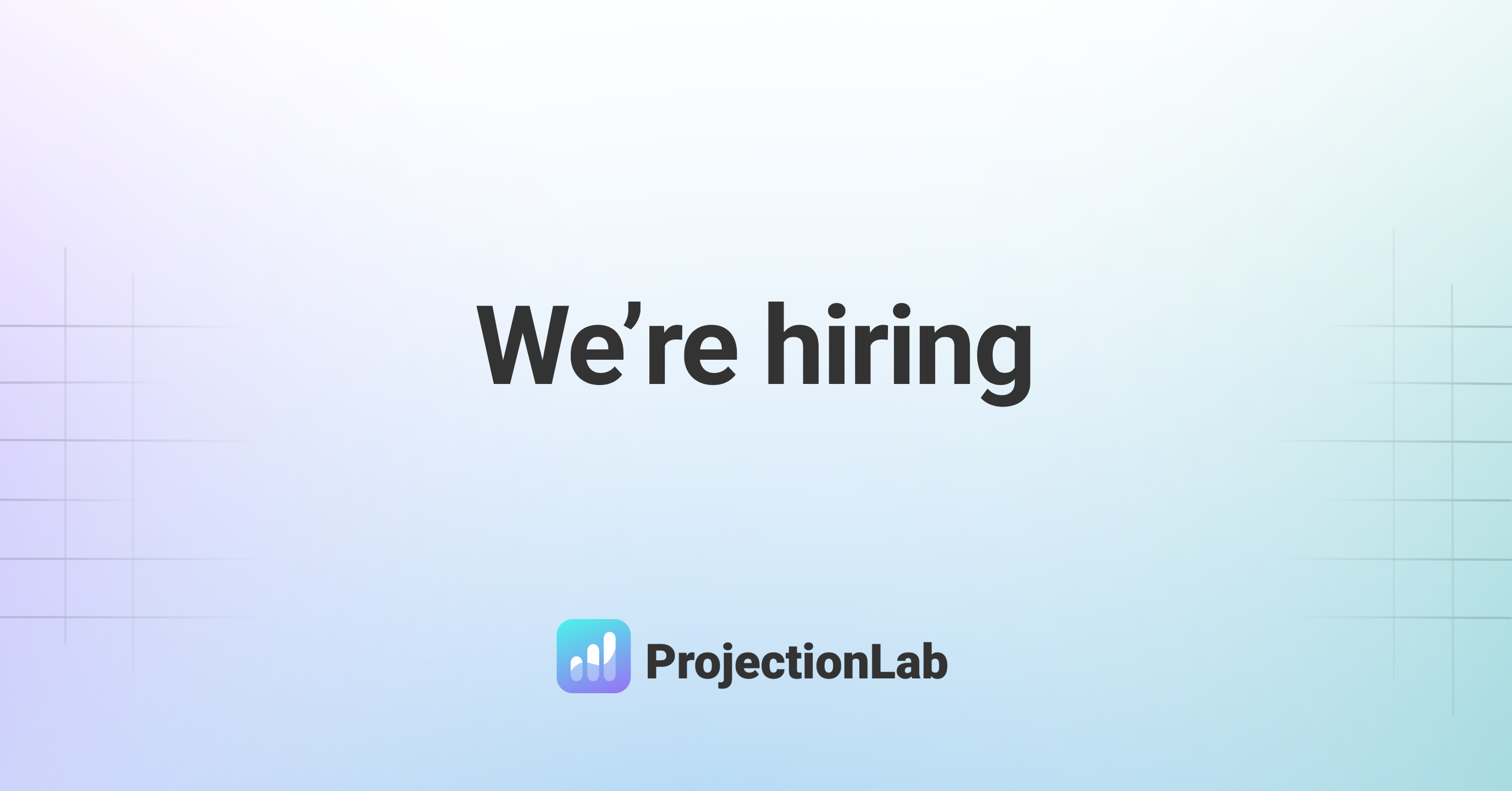 We're hiring our second engineer - ProjectionLab