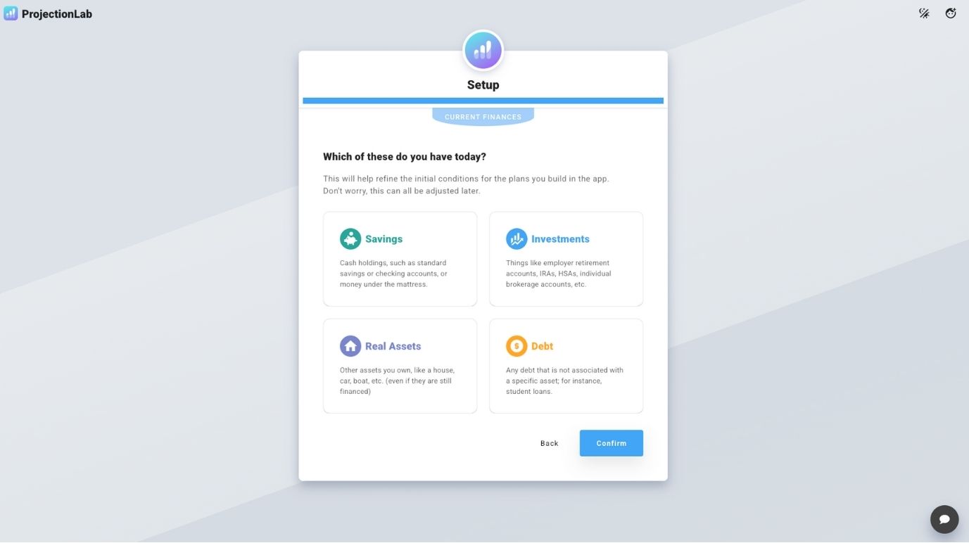 How Do I Set Up My Account in ProjectionLab? - ProjectionLab