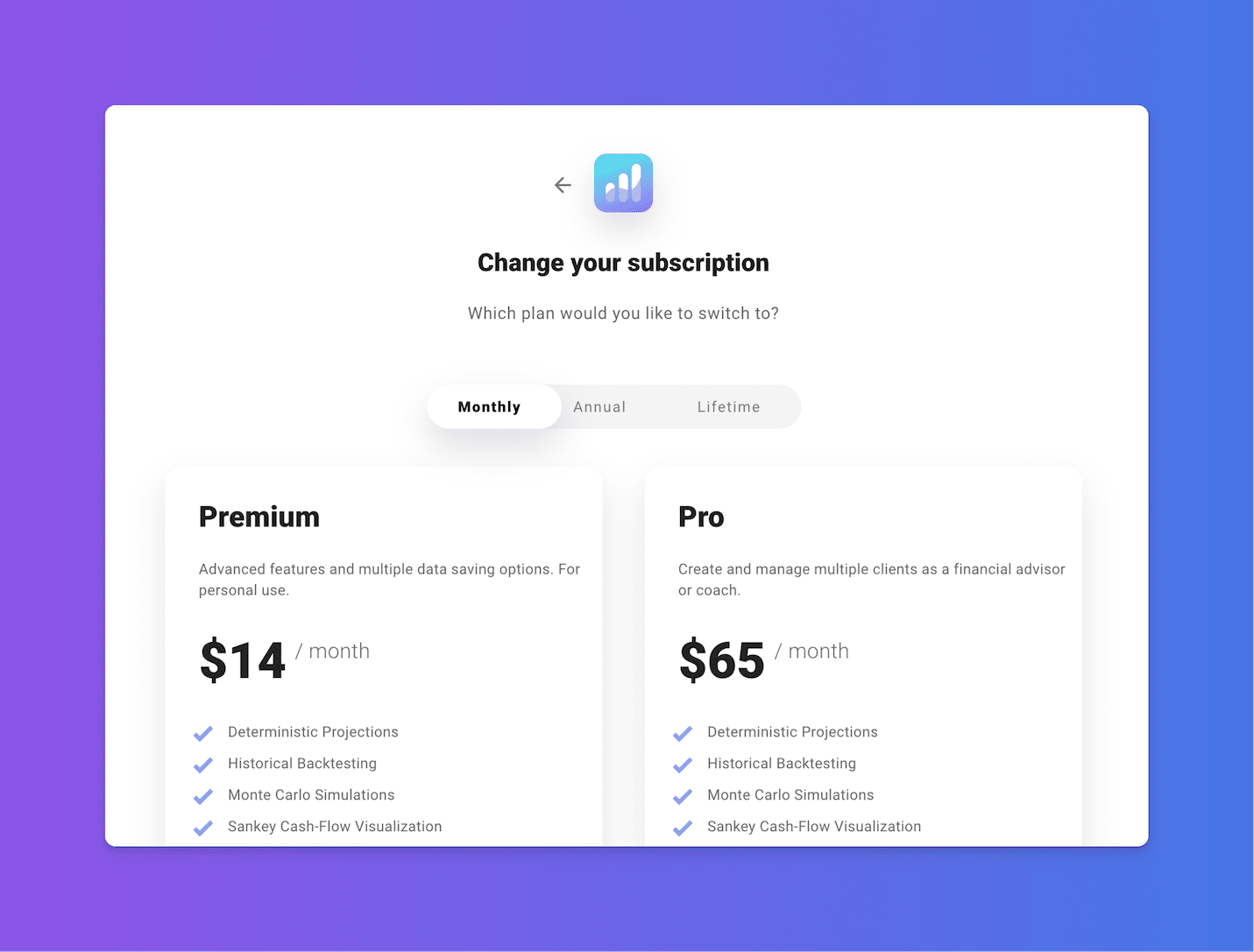 How to switch subscription plan billing from monthly to yearly or ...